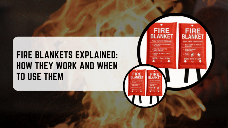 Fire Blankets Explained: How They Work and When to Use Them